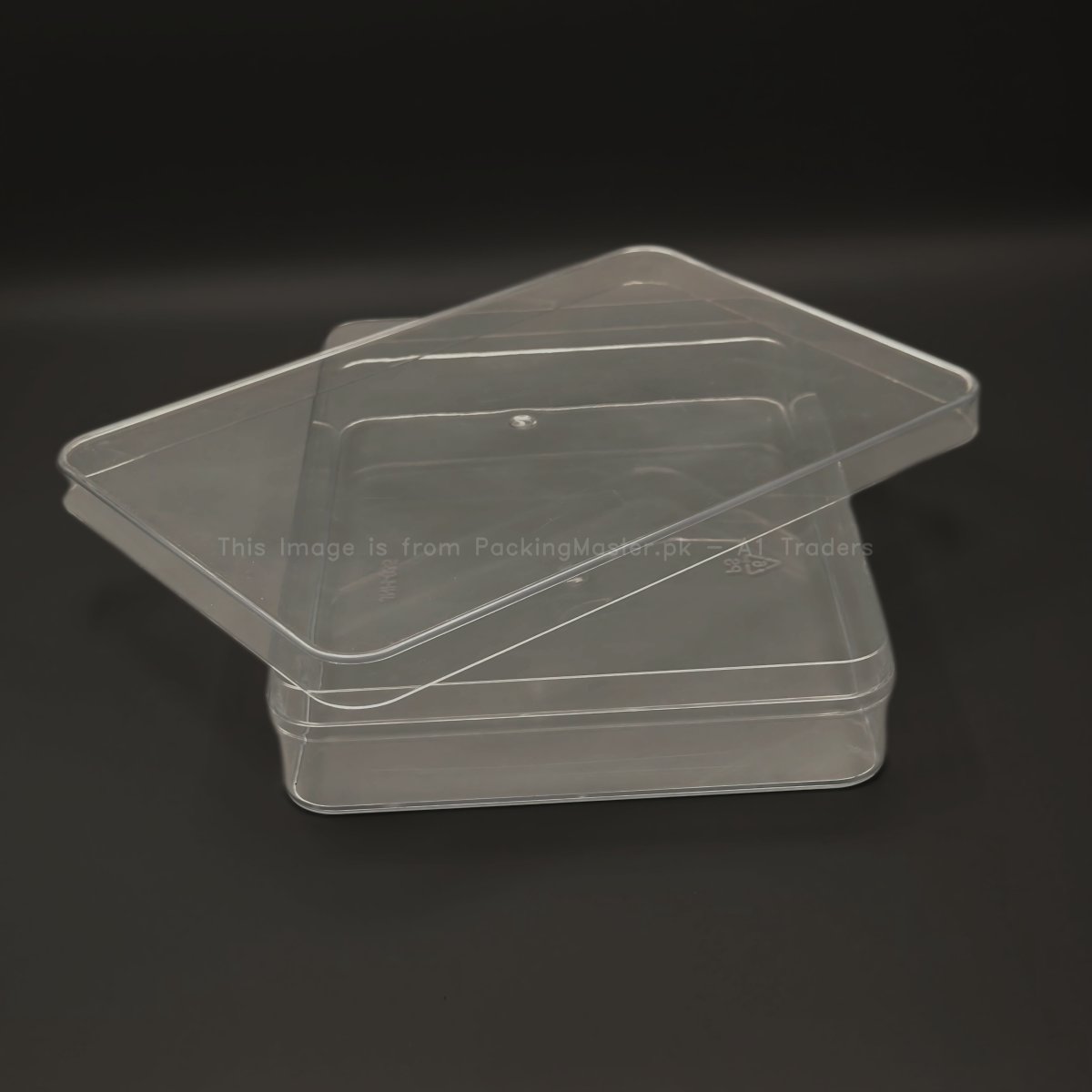 Premium Acrylic Dessert Box | Clear Food Containers | PackingMaster.pk