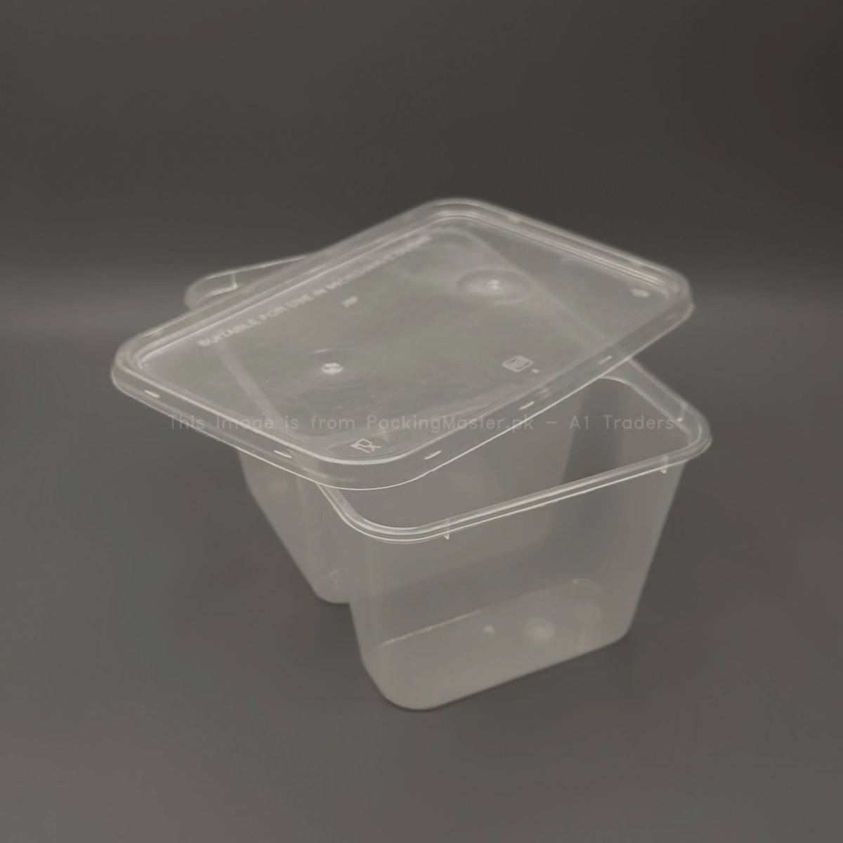 Divided Plastic Food Container | Microwave Safe Meal Prep ...