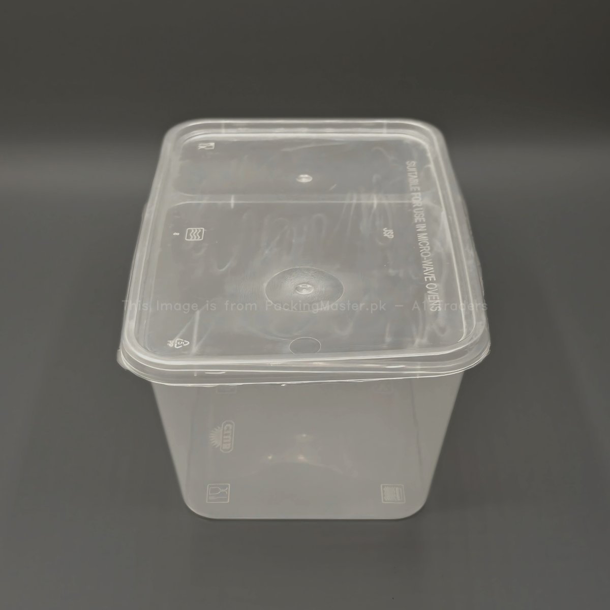 Divided Plastic Food Container | Microwave Safe Meal Prep ...